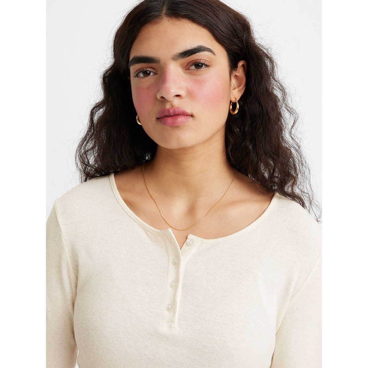 LEVI'S® Dry Goods Henley - Sugar Swizzle